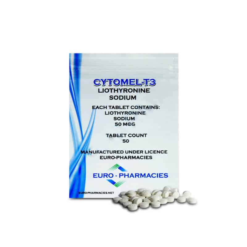 Cytomel T3 50mcg/tabs 50 tabs op - Baggies - Euro Pharmacies - body ...